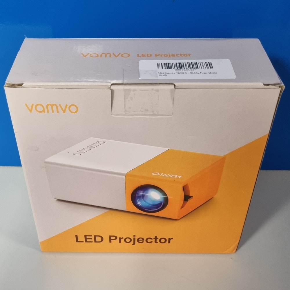 New Vamvo YG300 Pro Portable Projector - Own4Less